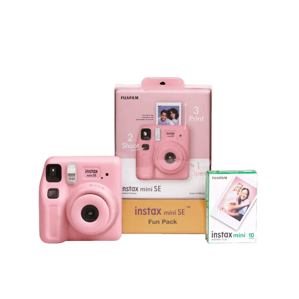 Fujifilm Instax Mini SE Instant Camera (Fun Pack) – SimplyTek