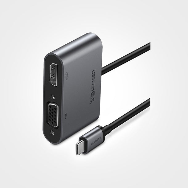 UGreen USB-C To HDMI+VGA Converter (50505) – SimplyTek