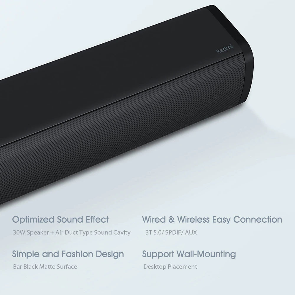 Xiaomi Redmi Soundbar, 30W Surround Sound TV Speaker – SimplyTek