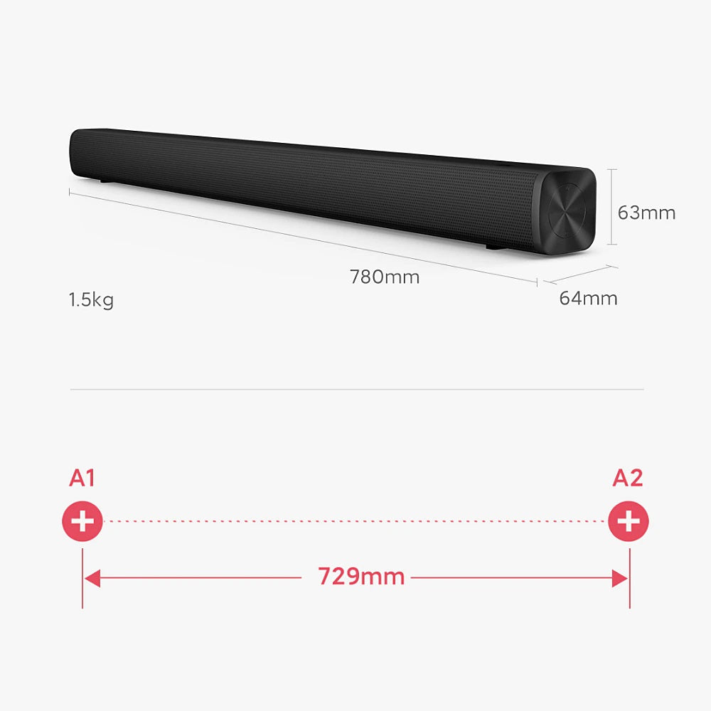 Xiaomi Redmi Soundbar, 30W Surround Sound TV Speaker – SimplyTek